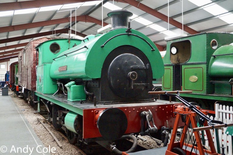 Robert Stephenson & Hawthorn Works No 7485 Agecroft No 2 0-4-0ST ...