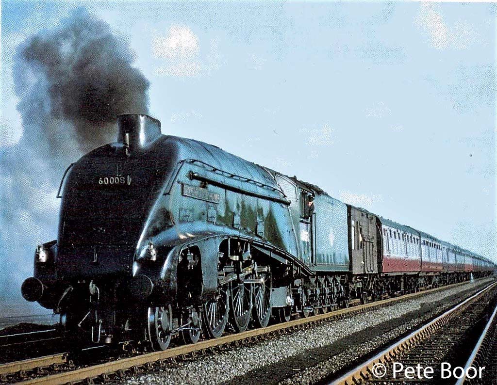 60008 Dwight D Eisenhower (LNER 4496, LNER 598, LNER 8 & BR 60008 ...