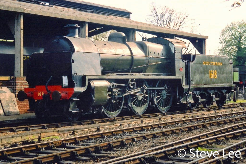 31618 (SR A618, SR 1618 & BR 31618) – Preserved British Steam Locomotives