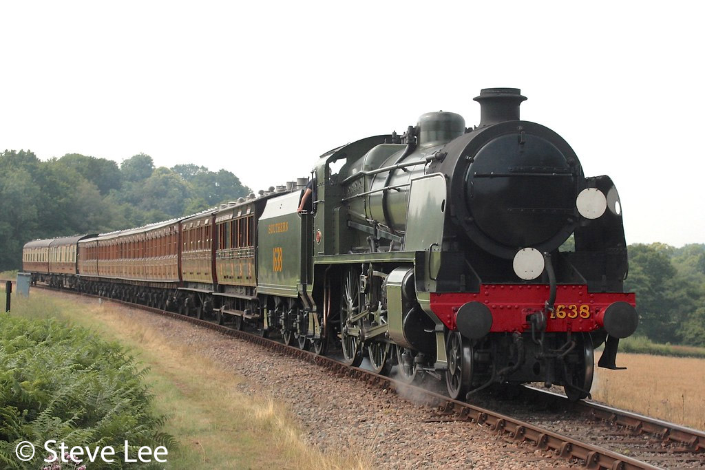 31638 (SR A638, SR 1638 & BR 31638) – Preserved British Steam Locomotives