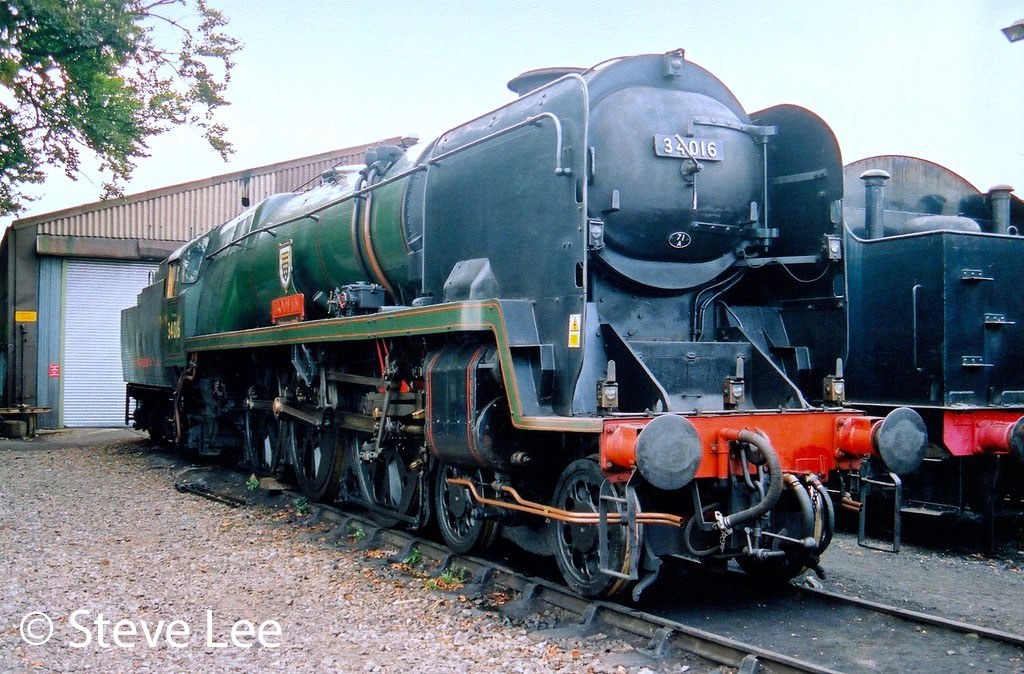 34016 Bodmin (SR 21C116, BR s21C116 & 34016) – Preserved British Steam ...