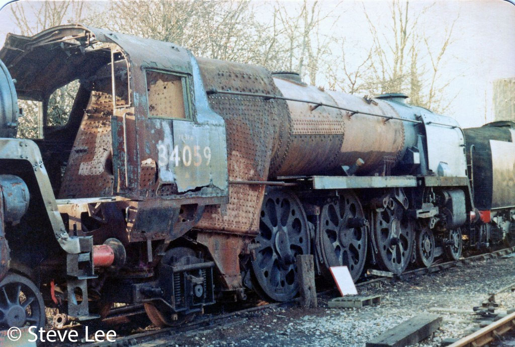 34059 Sir Archibald Sinclair (SR 21C159, BR s21C159 & BR 34059 ...