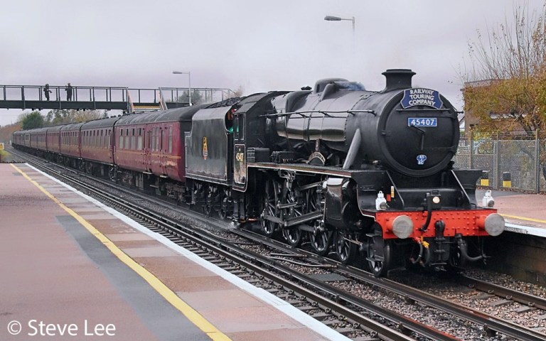 45407 (LMS 5407 & BR 45407) – Preserved British Steam Locomotives