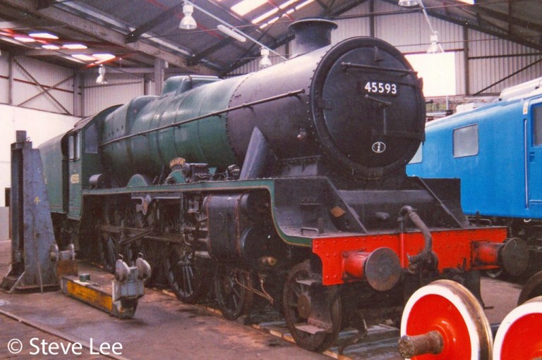 45593 Kolhapur (LMS 5593 & BR 45593) – Preserved British Steam Locomotives