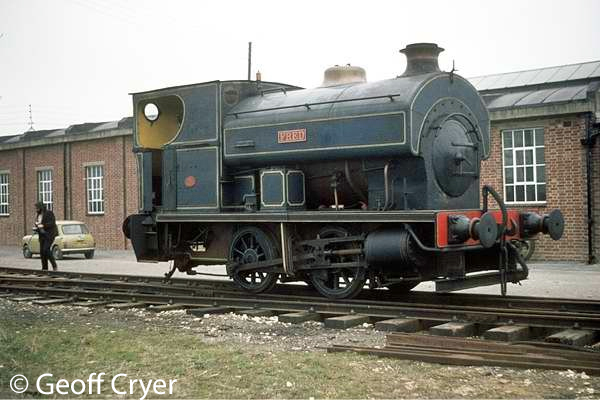 Avonside Engine Co Works No 1973 RRM 3 DORA 0-4-0ST – Preserved British ...