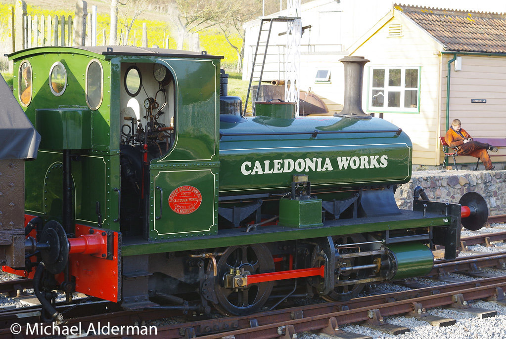 Andrew Barclays Works No 1219 Caledonian Works 0-4-0ST – Preserved ...
