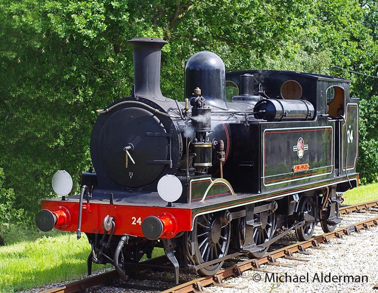 W24 Calbourne (LSWR 209, SR E209, IoW W24) – Preserved British Steam ...