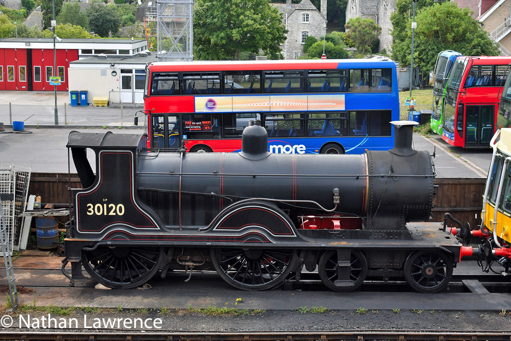 30120 (LSWR 120, SR E120, SR 120 & BR 30120) – Preserved British Steam ...