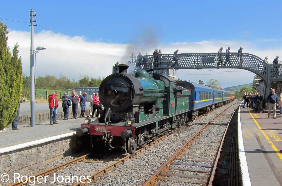 15 GSR 461 Dublin and South Eastern Railway 2-6-0 Class K2 G H Wild ...