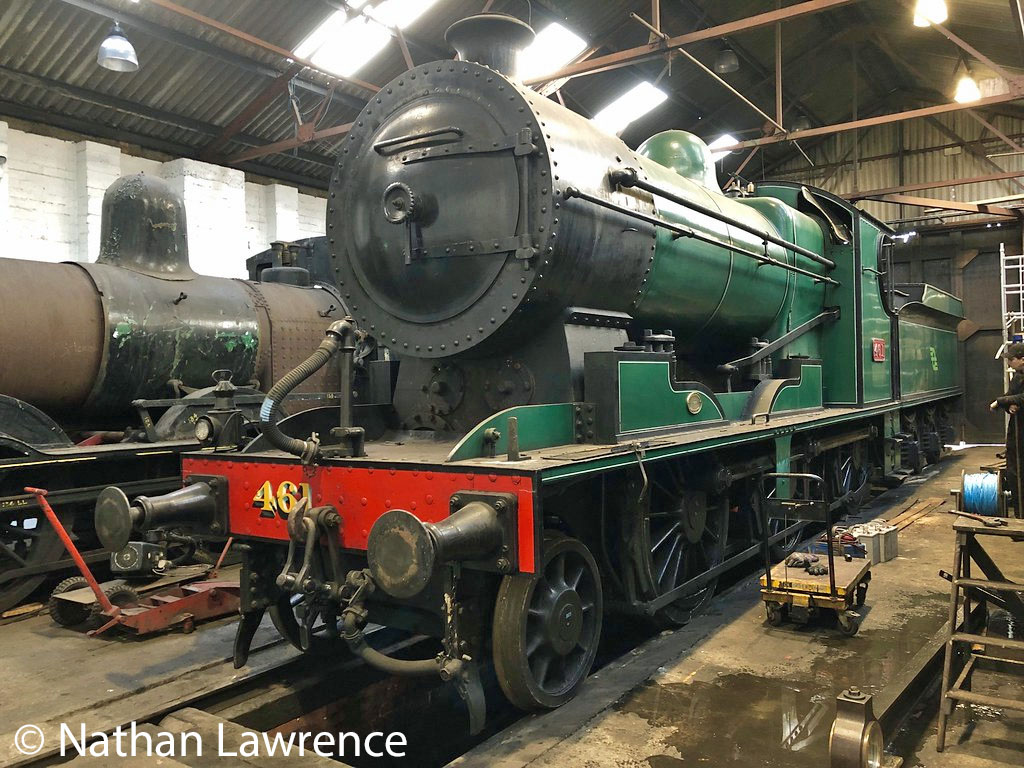 15 GSR 461 Dublin and South Eastern Railway 2-6-0 Class K2 G H Wild ...