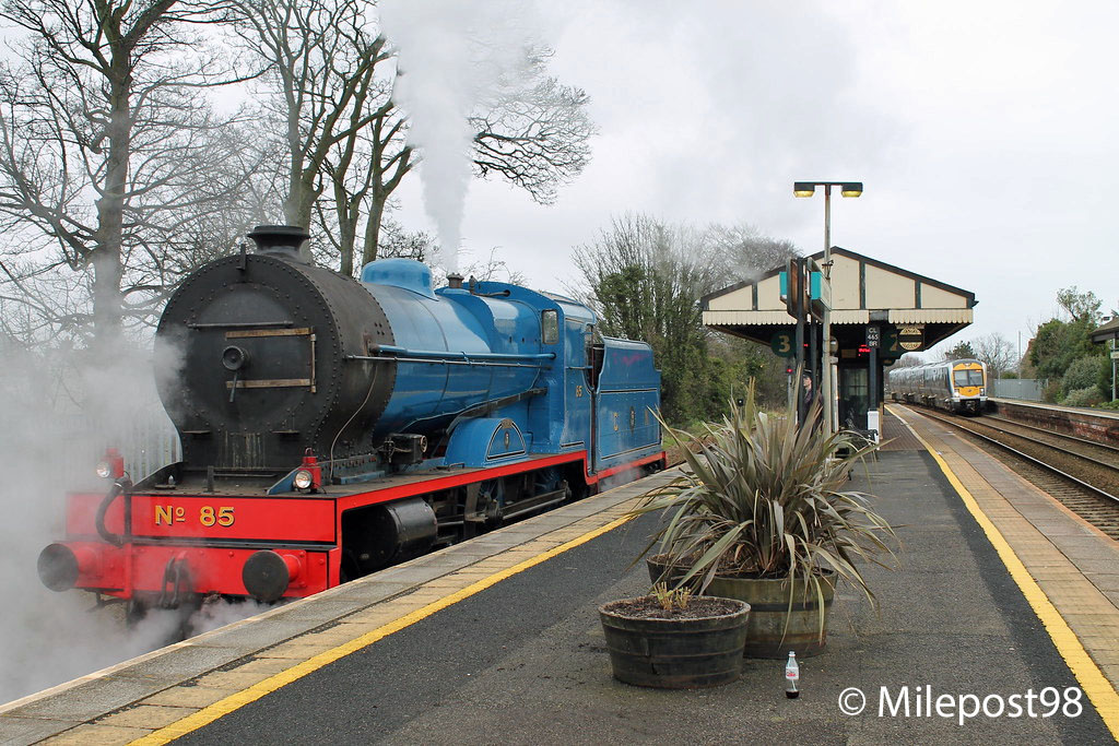 85 Merlin Great Northern Railway 4-4-0 Class V G T Glover Beyer Peacock ...