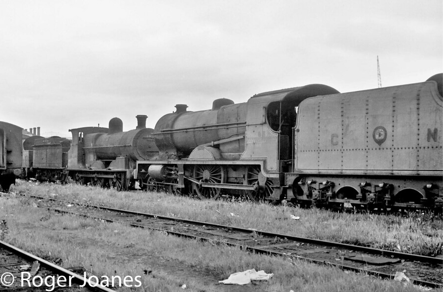 85 Merlin Great Northern Railway 4-4-0 Class V G T Glover Beyer Peacock ...