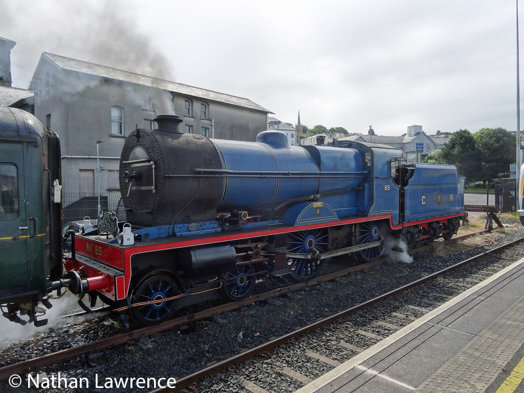 85 Merlin Great Northern Railway 4-4-0 Class V G T Glover Beyer Peacock ...