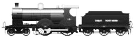 131 Uranus Great Northern Railway 4-4-0 Class Q C Clifford – Preserved ...