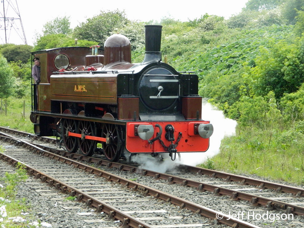 Kitson Works No 2509 Consett Iron Co. Class A No.5 0-6-0PT – Preserved ...
