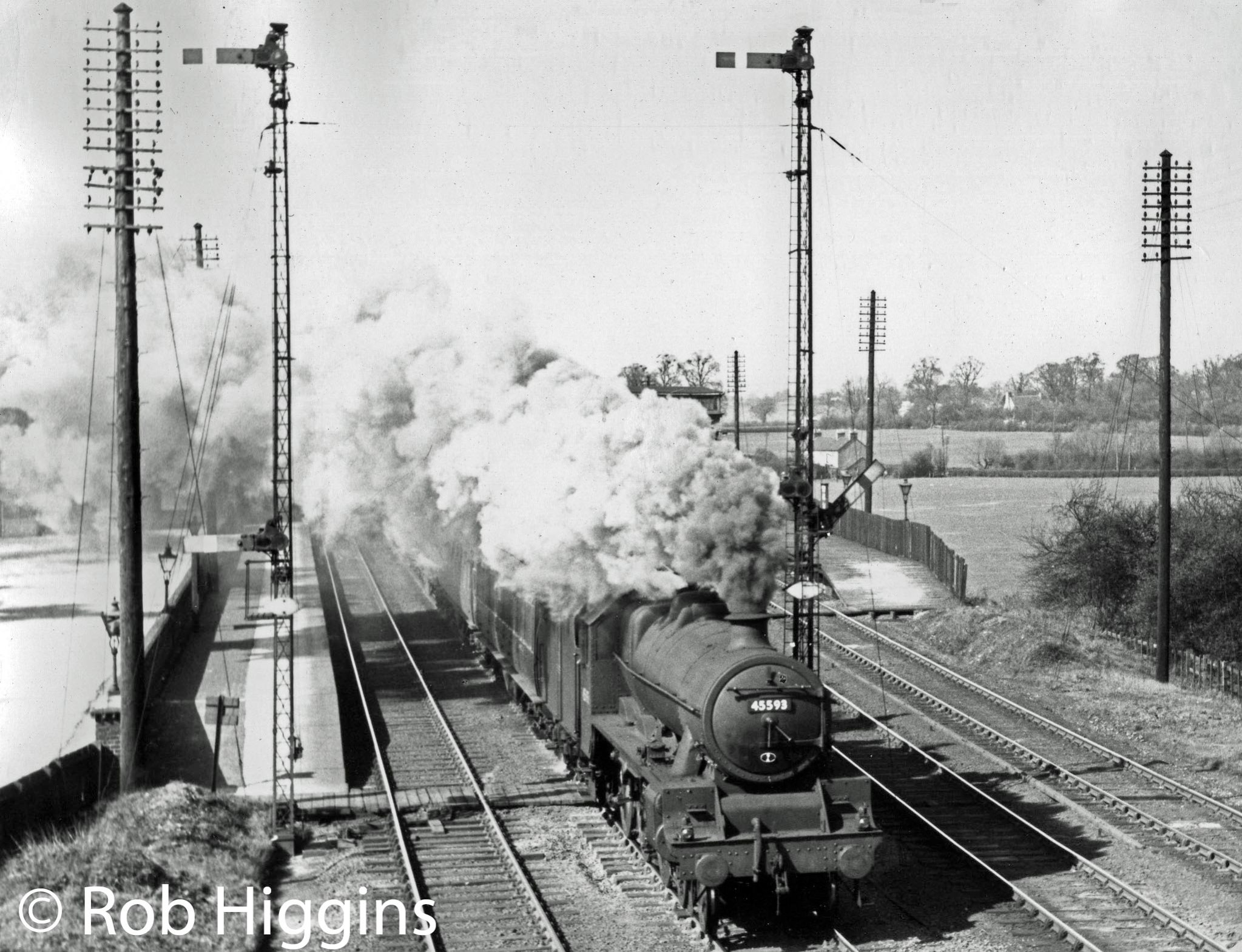 45593 Kolhapur (LMS 5593 & BR 45593) – Preserved British Steam Locomotives