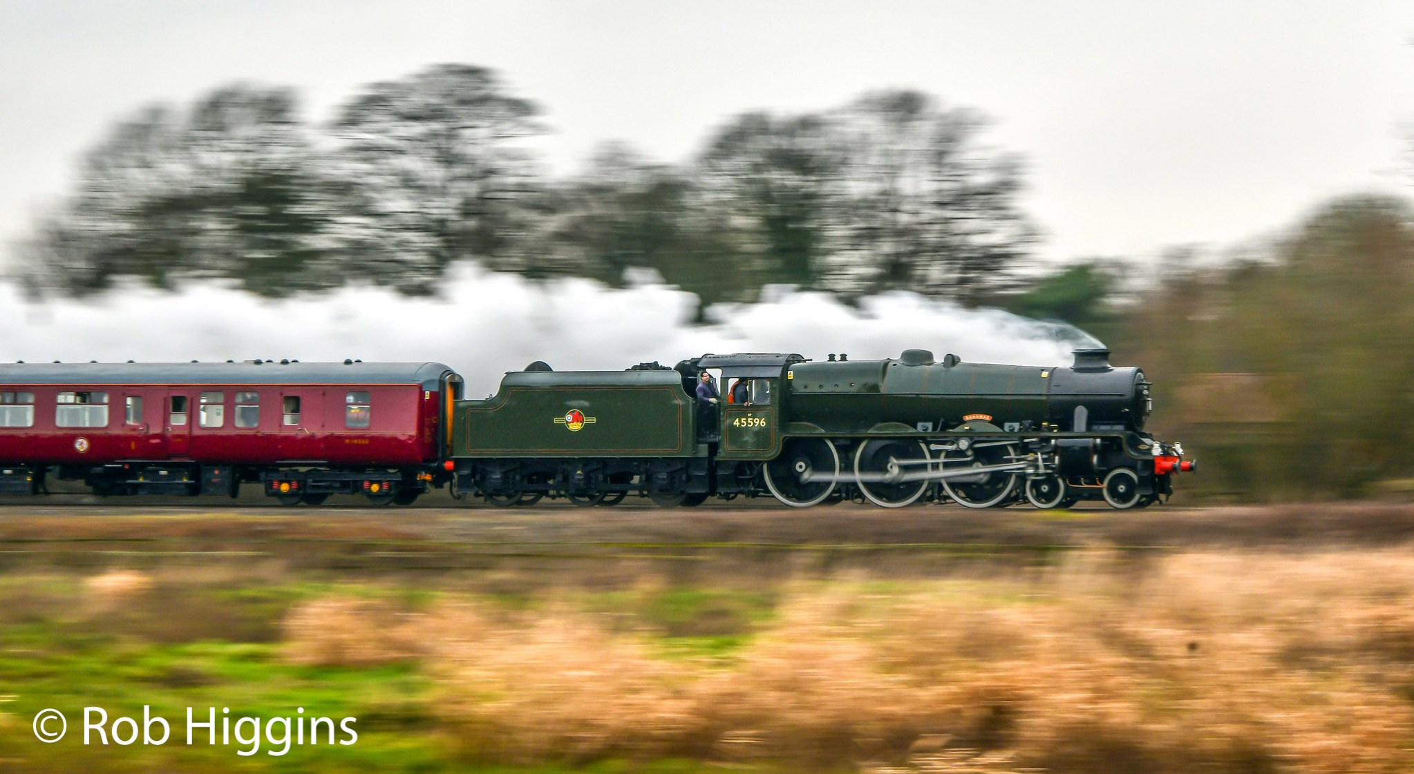 45596 Bahamas (LMS 5596 & BR 45596) – Preserved British Steam Locomotives