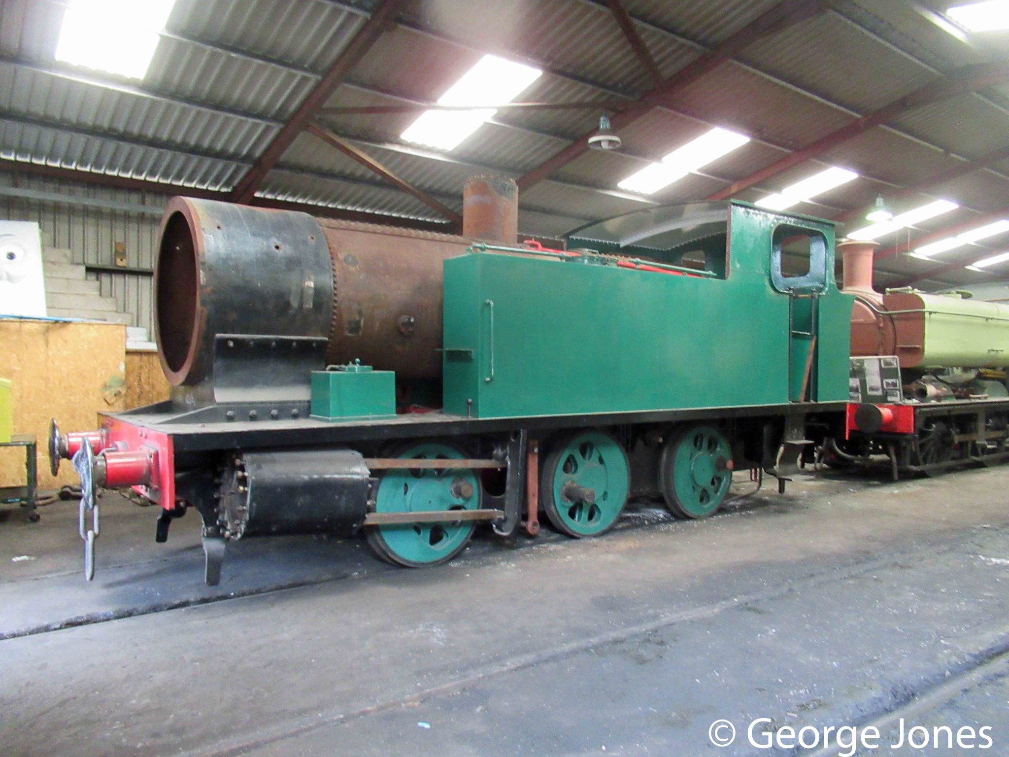 Andrew Barclay Works No 1338 Dalmellington Iron Co Ltd 0-6-0T ...