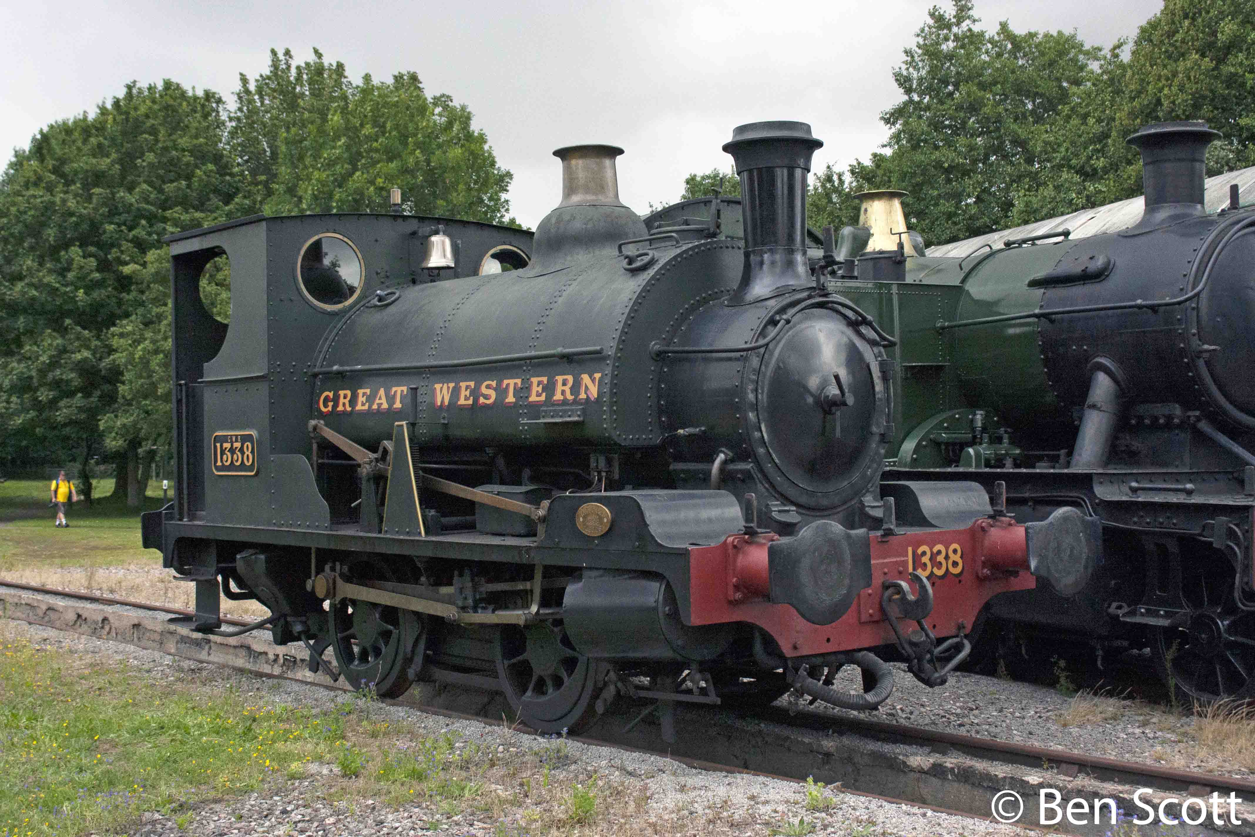 1338 Cardiff Railway 0-4-0ST – Preserved British Steam Locomotives