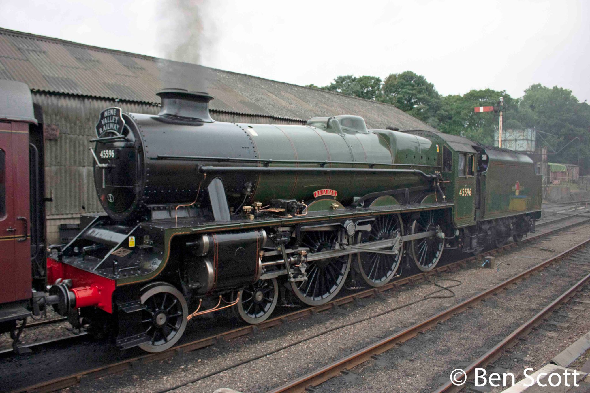 45596 Bahamas (LMS 5596 & BR 45596) – Preserved British Steam Locomotives