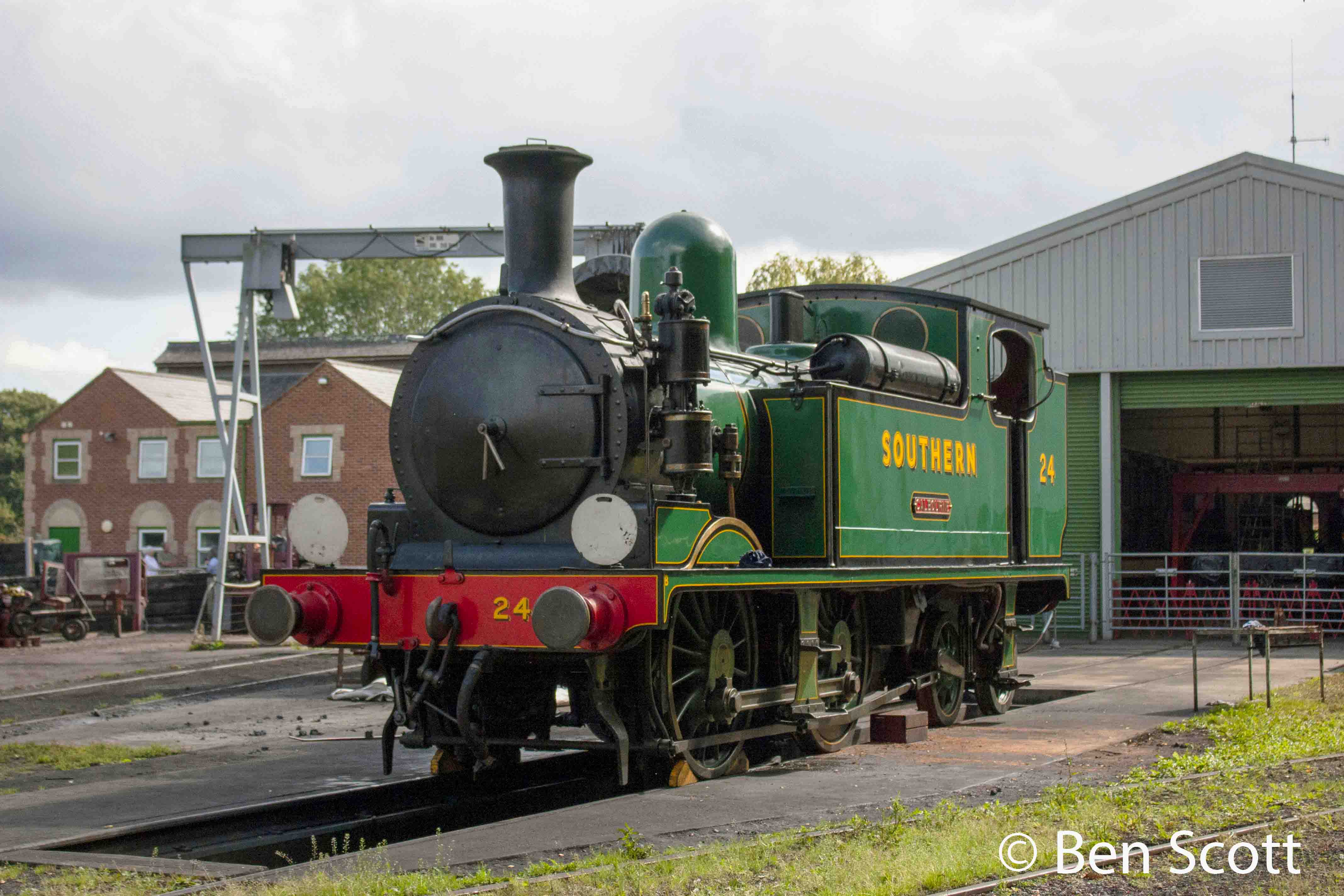 W24 Calbourne (LSWR 209, SR E209, IoW W24) – Preserved British Steam ...