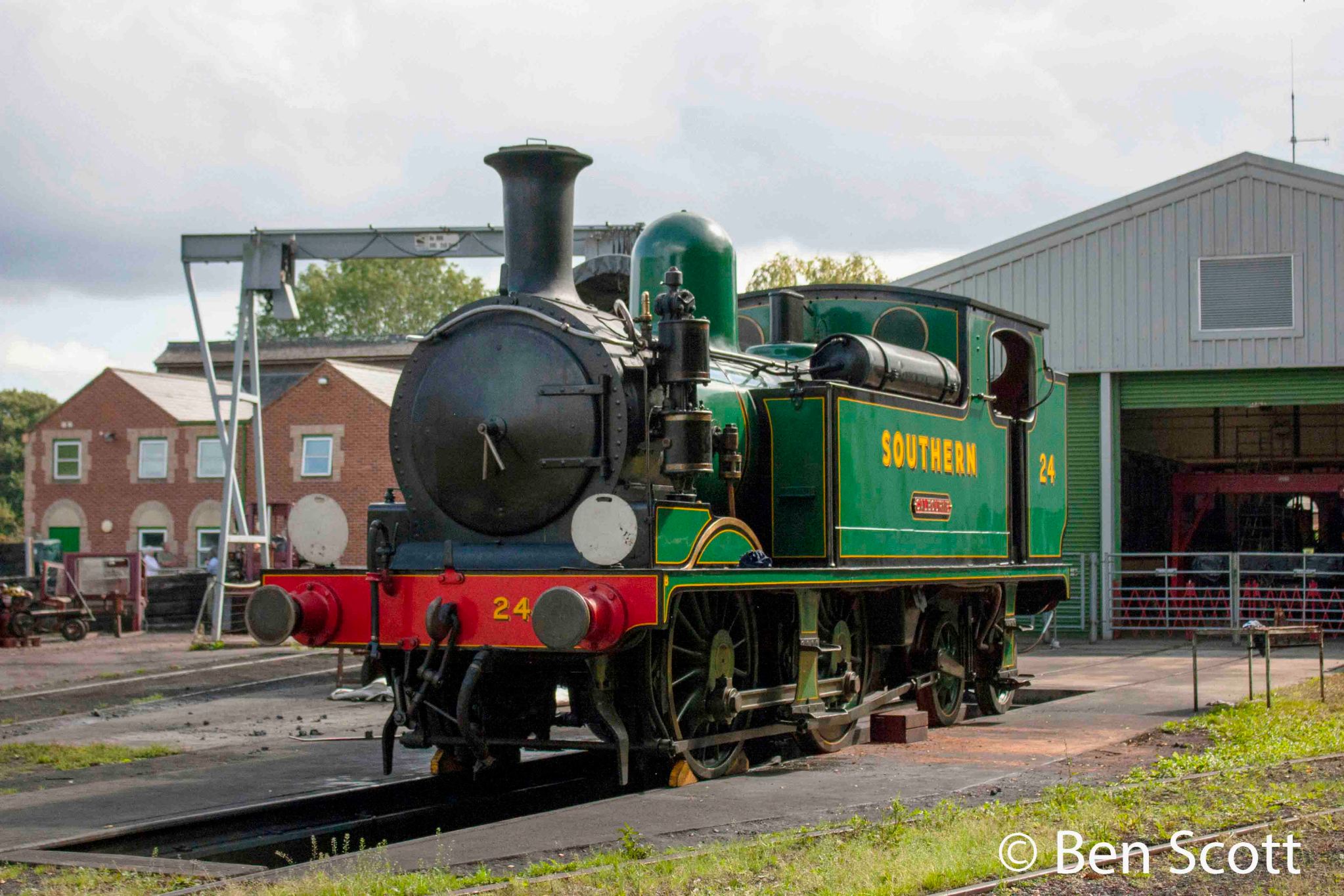 W24 Calbourne (LSWR 209, SR E209, IoW W24) – Preserved British Steam ...
