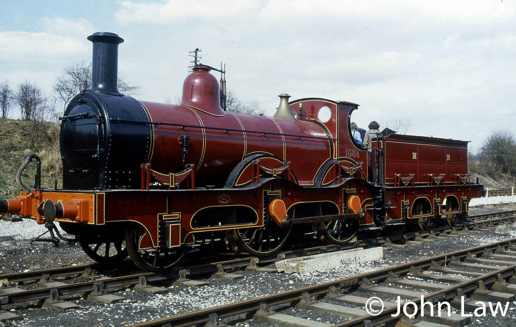158A MR Class 156 2-4-0 MR – Preserved British Steam Locomotives