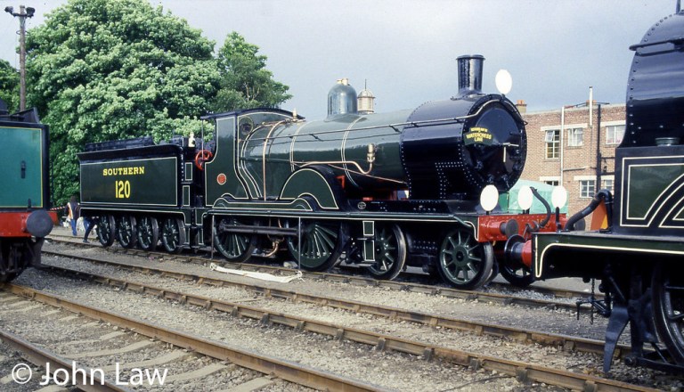 30120 (LSWR 120, SR E120, SR 120 & BR 30120) – Preserved British Steam ...