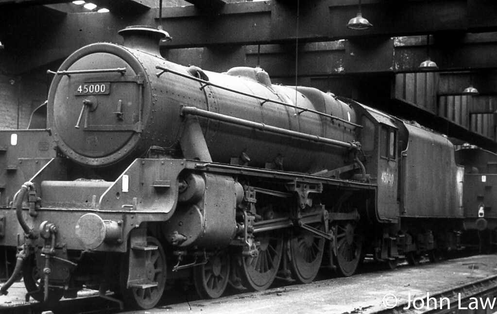 45000 (LMS 4500 & BR 45000) – Preserved British Steam Locomotives