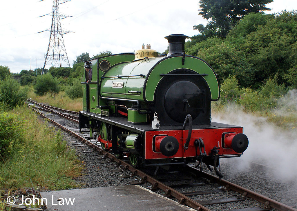 Peckett & Sons Works No 1970 Jackie Milburn 1924-1988 0-6-0ST ...