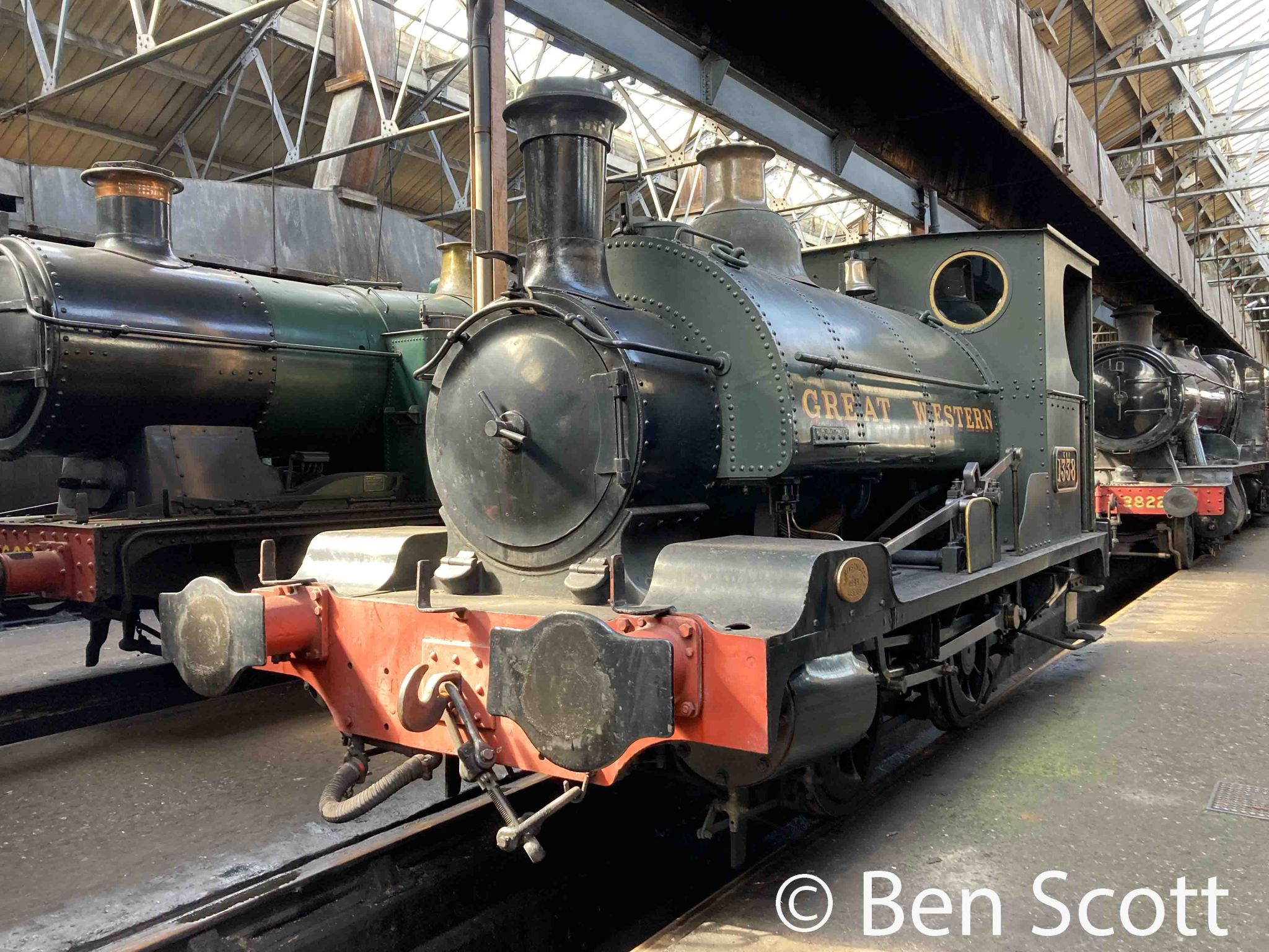 1338 Cardiff Railway 0-4-0ST – Preserved British Steam Locomotives