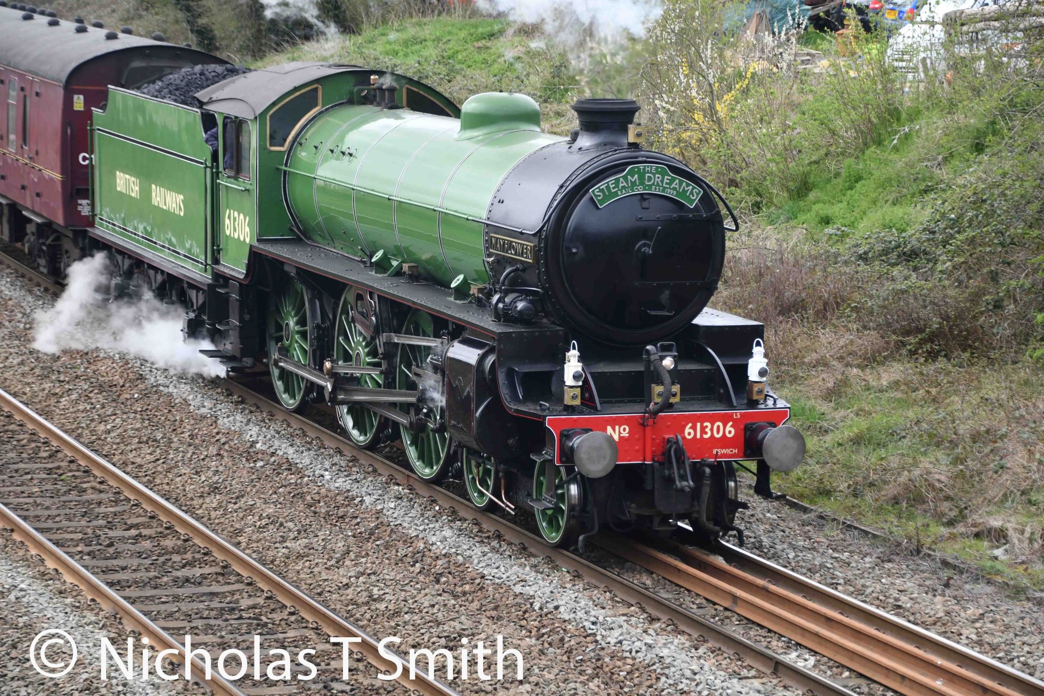 61306 Mayflower – Preserved British Steam Locomotives