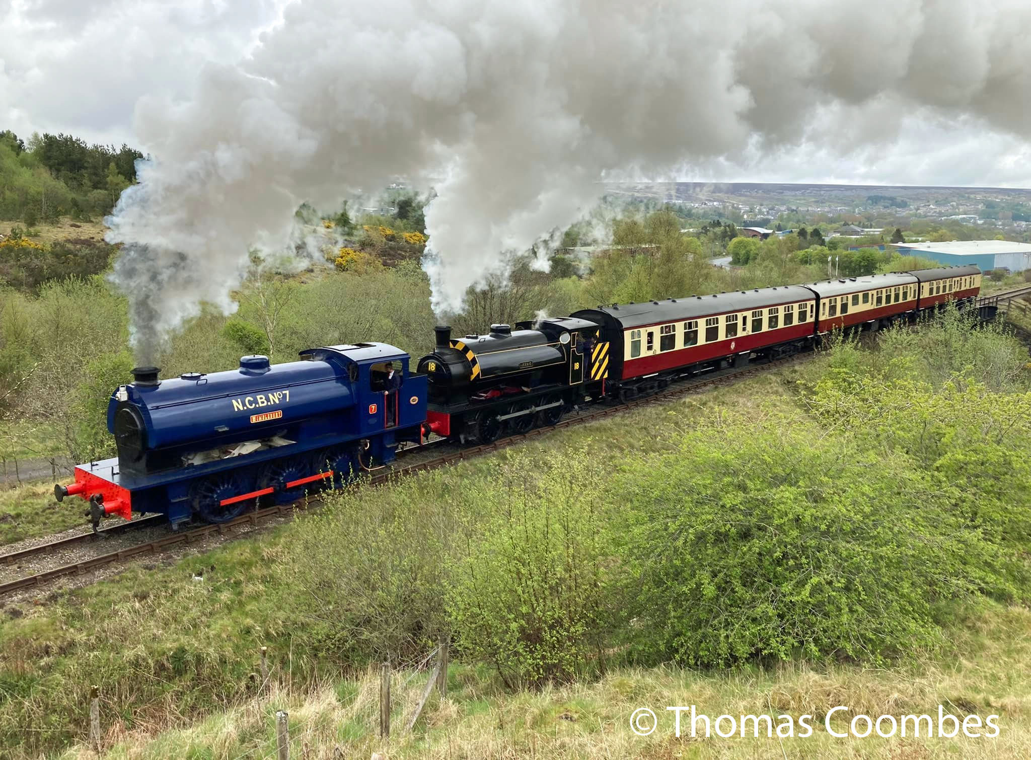 Hunslet Works No 1873 Jessie 0-6-0ST – Preserved British Steam Locomotives
