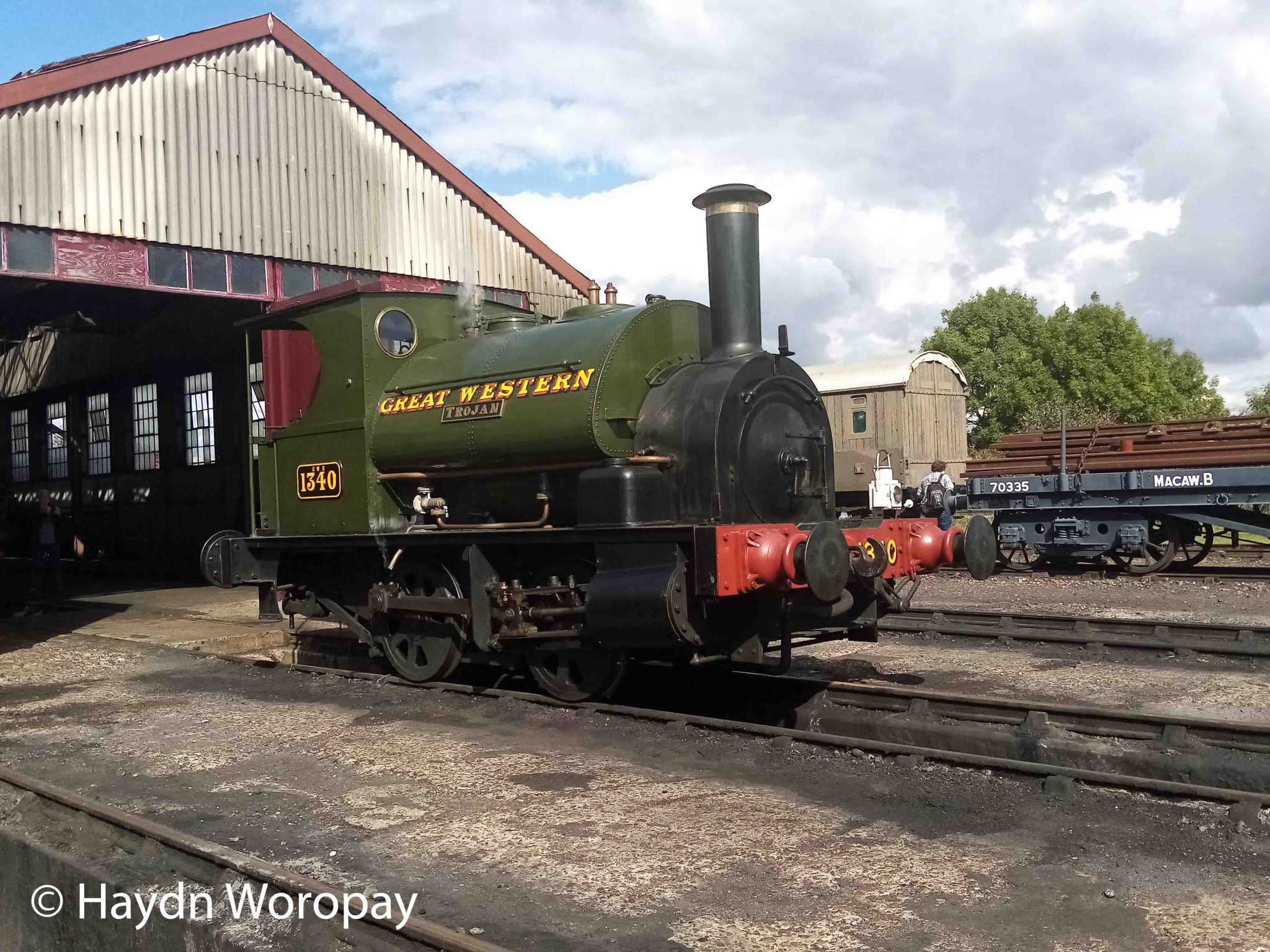 1340 Alexandra Dock Railway 0-4-0ST – Preserved British Steam Locomotives