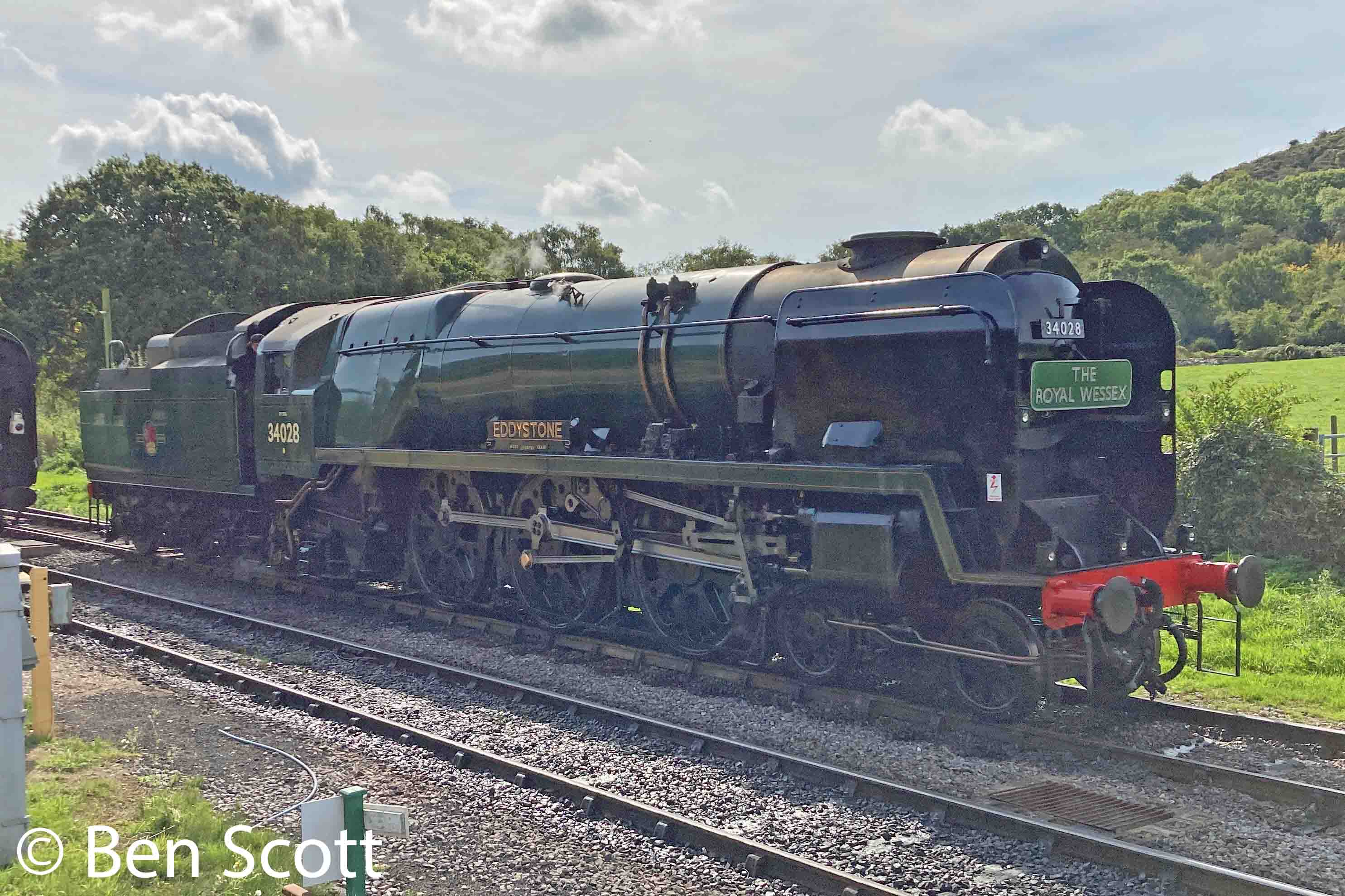 34028 Eddystone (SR 21C128 & BR 34028) – Preserved British Steam ...