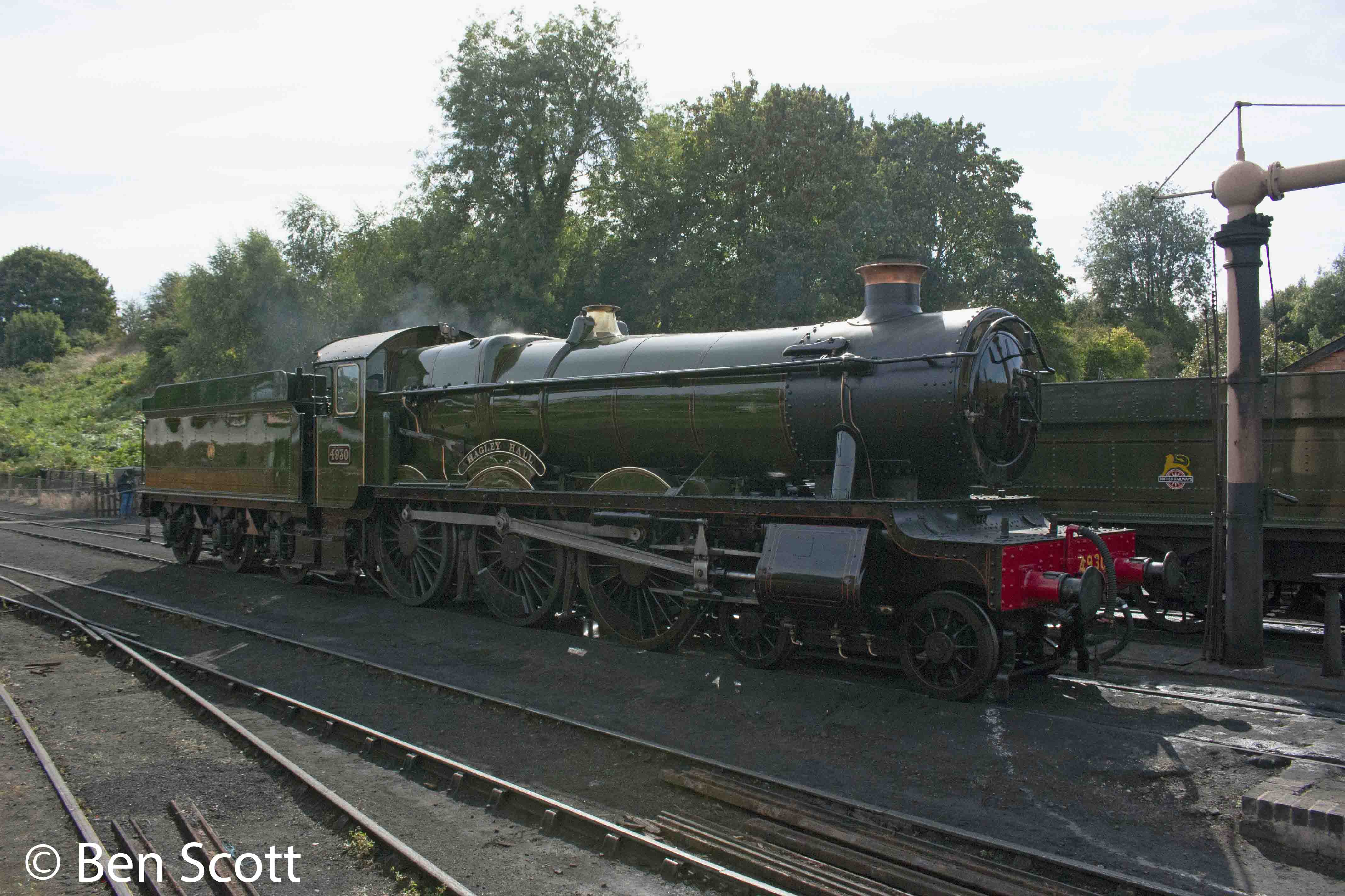 4930 Hagley Hall – Preserved British Steam Locomotives