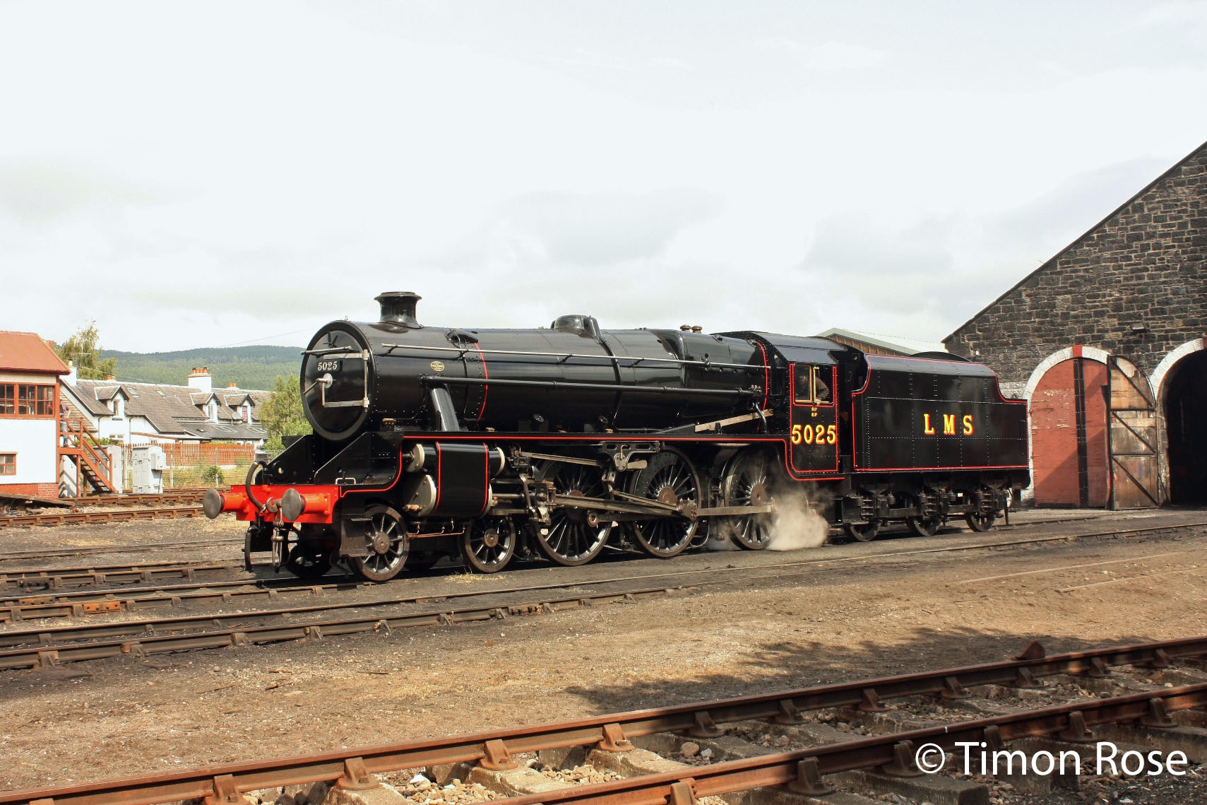 45025 (LMS 45025 & BR 45025) – Preserved British Steam Locomotives