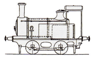 Y8 (NER class K) 68090 – 68091 (NER 559 – 560) 0-4-0T NER Wordsdell ...