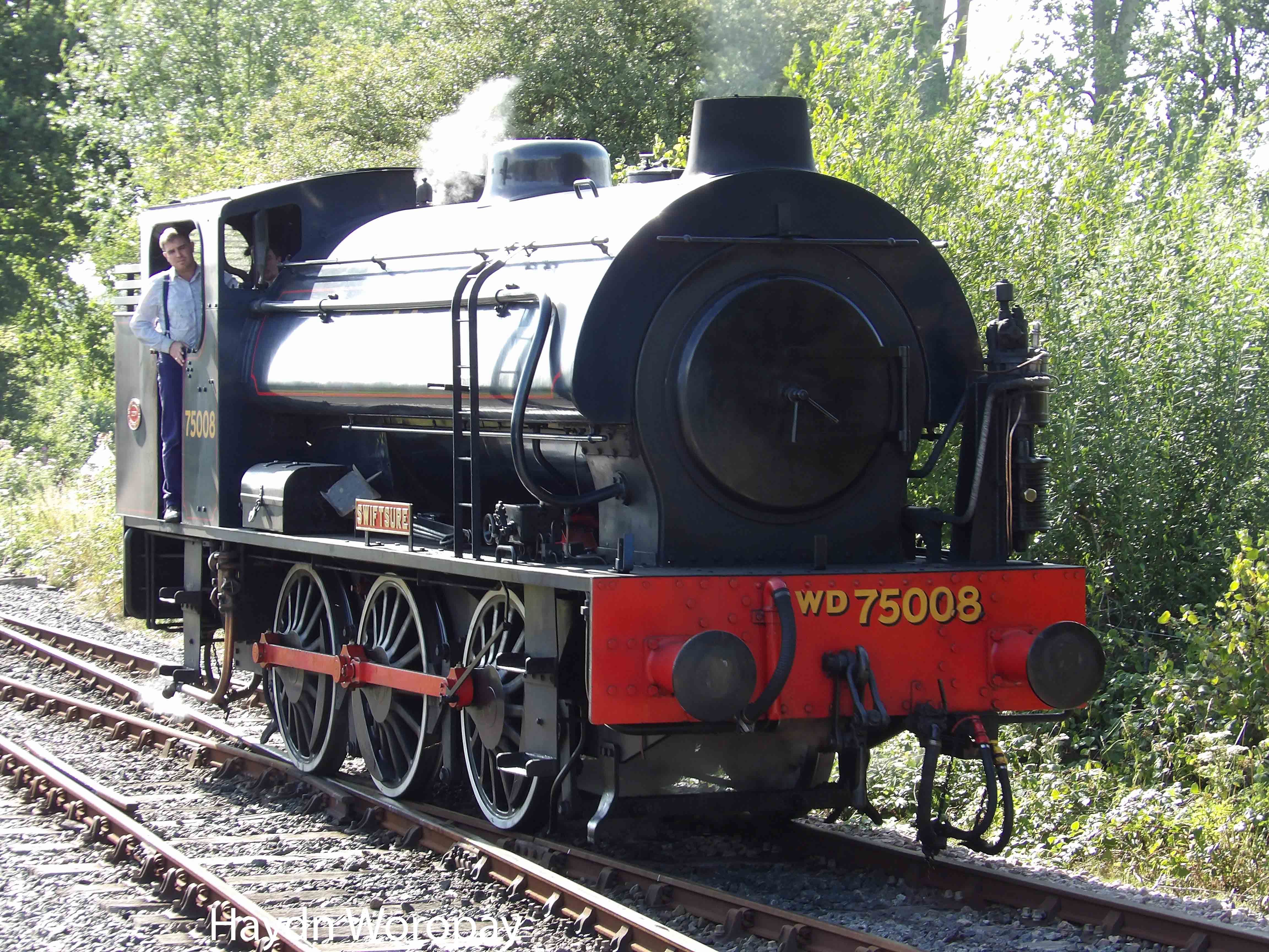 Hunslet Works No 2857 WD75008 Swiftsure 0-6-0ST – Preserved British ...