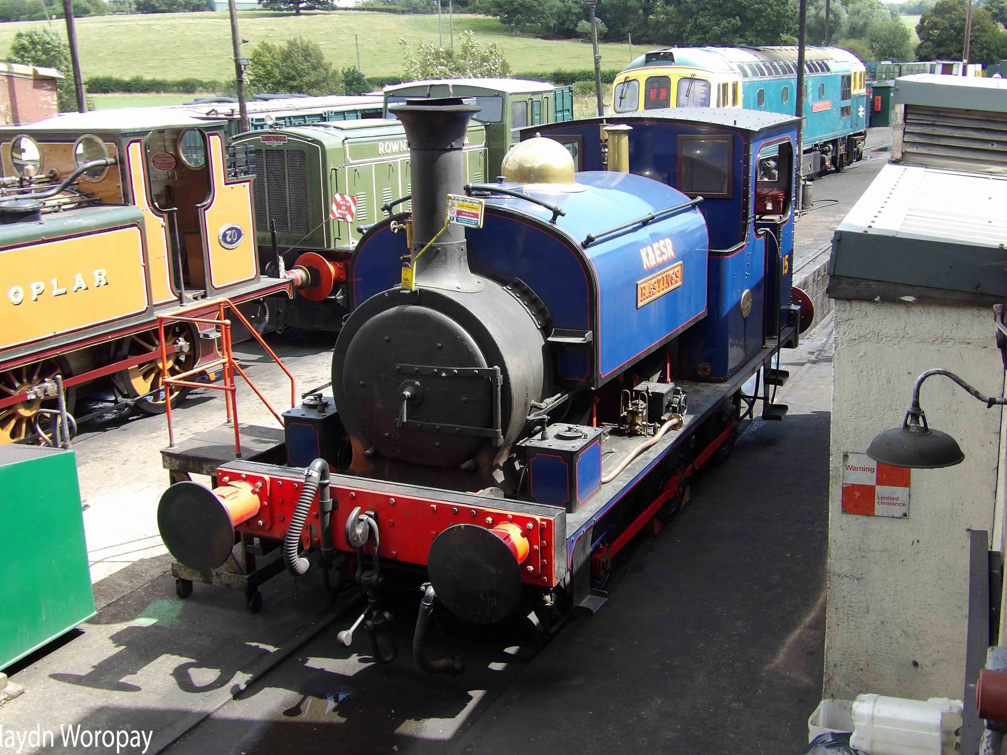Hunslet Works No 469 No 15 Hastings 0-6-0ST – Preserved British Steam ...