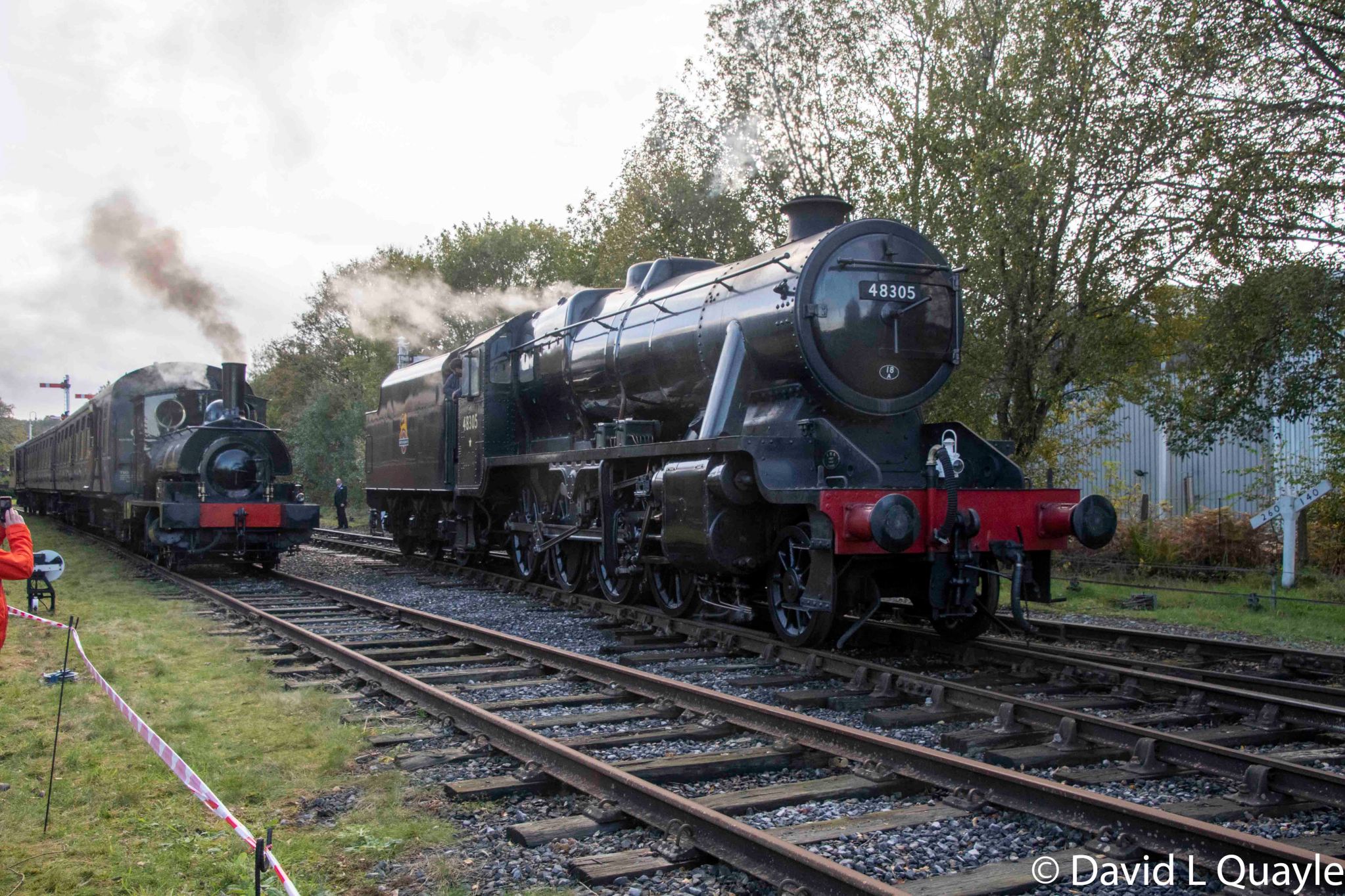 48305 (LMS 8303 & BR 48305) – Preserved British Steam Locomotives