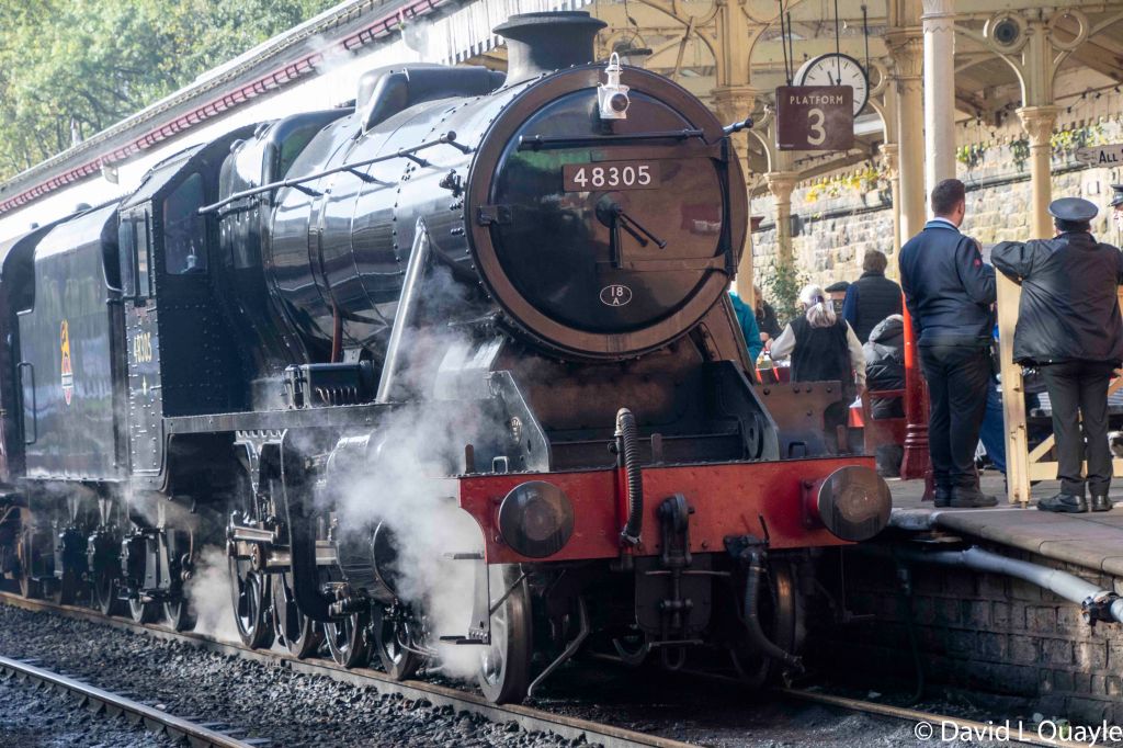 48305 (LMS 8303 & BR 48305) – Preserved British Steam Locomotives