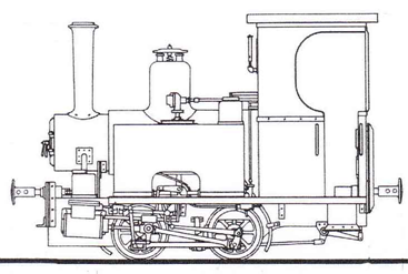 Andrew Barclay Works No 1749 PWD 531 0-4-0T New Zealand Public Works ...