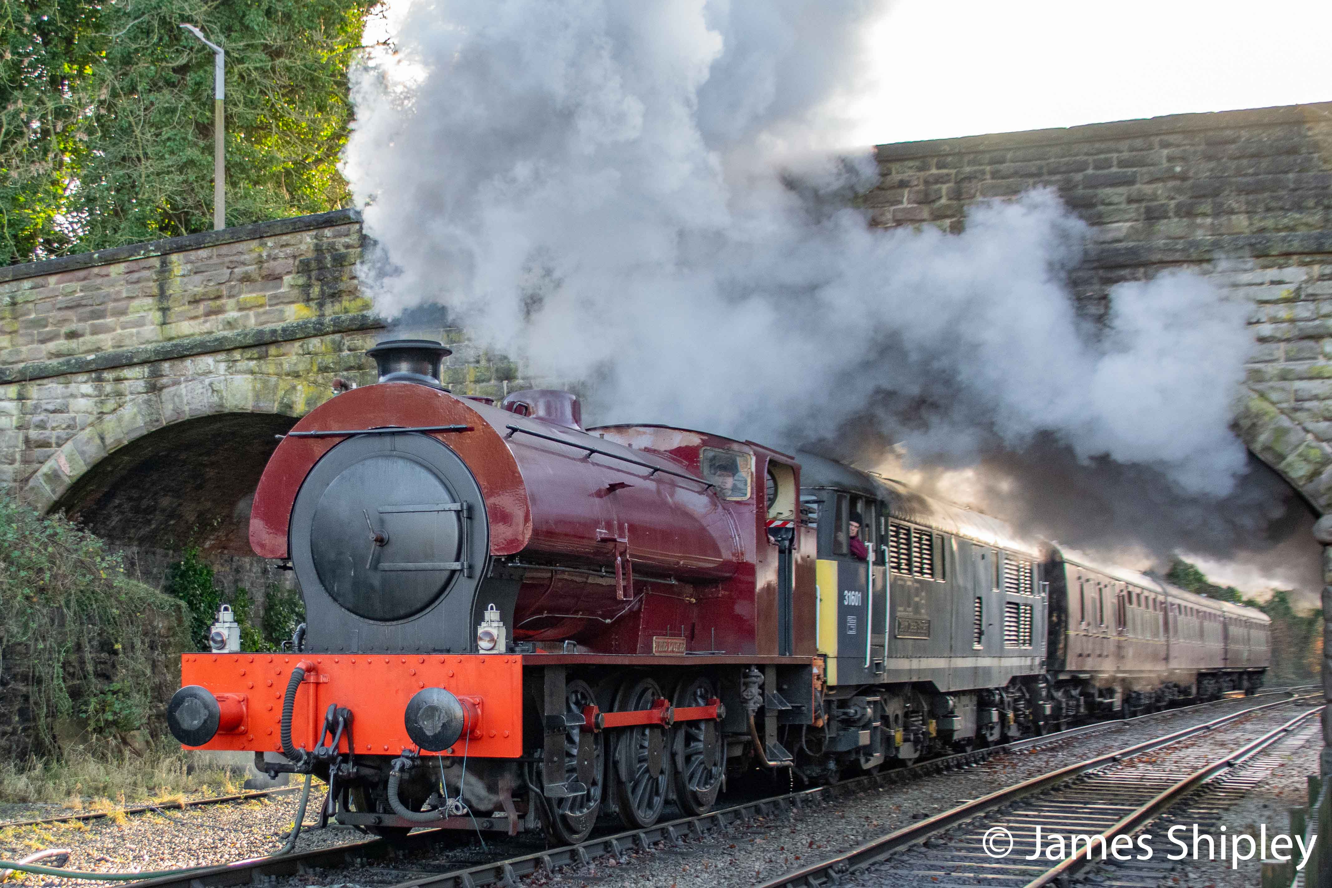 W G Bagnall Works No 2746 WD75158 68012 The Duke 0-6-0ST – Preserved ...
