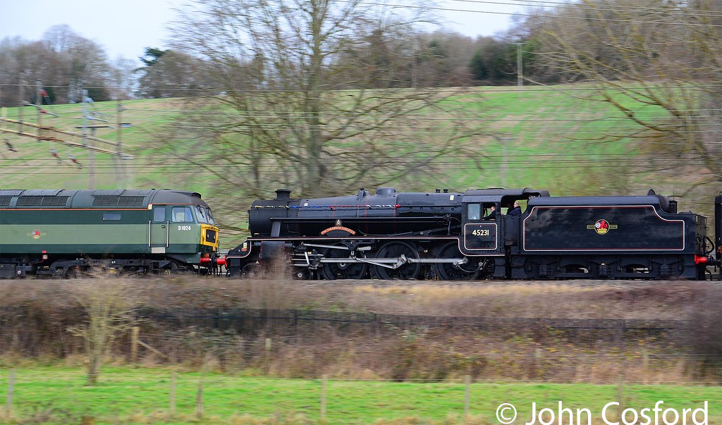 45231 (LMS 5231 & BR 45231) – Preserved British Steam Locomotives