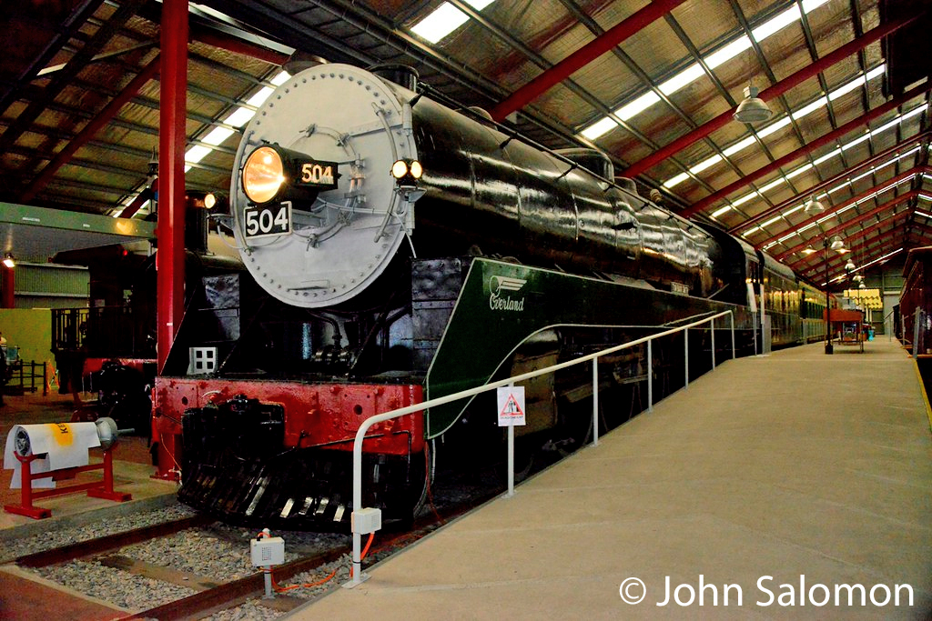 Armstrong Whitworth Works No 637 Class 500B 504 4-8-4 South Australian ...