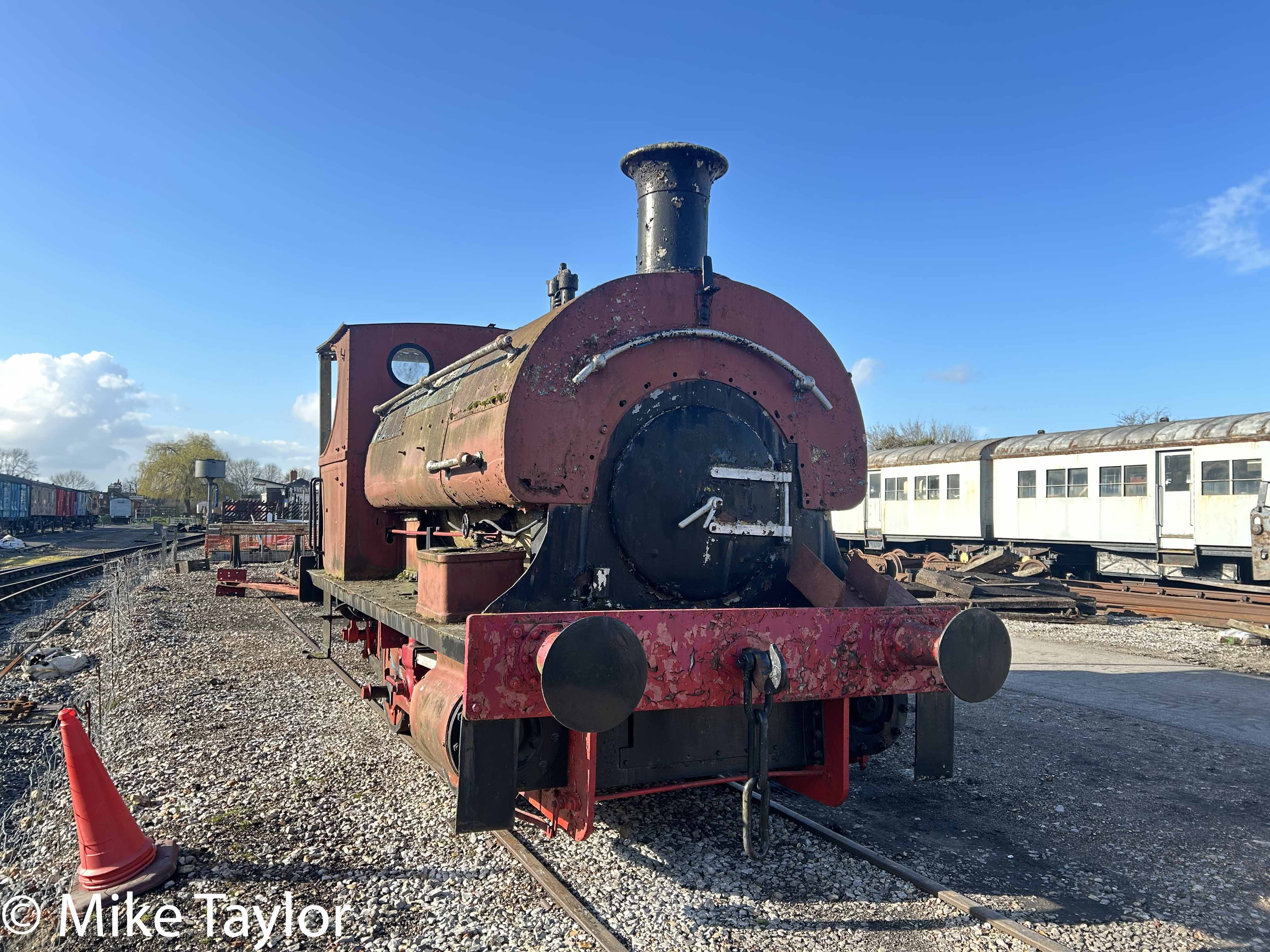 Peckett & Sons Works No 614 The Bear 0-4-0ST – Preserved British Steam ...