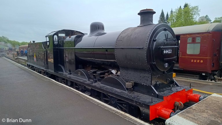 44422 (LMS 4422 & BR 44422) – Preserved British Steam Locomotives