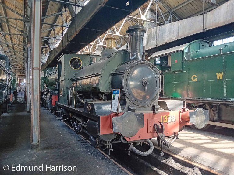 1338 Cardiff Railway 0-4-0ST – Preserved British Steam Locomotives