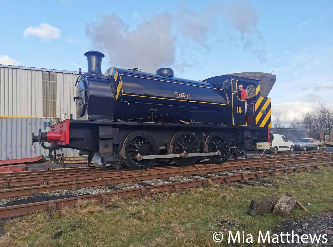 Hunslet Works No 1873 Jessie 0-6-0ST – Preserved British Steam Locomotives